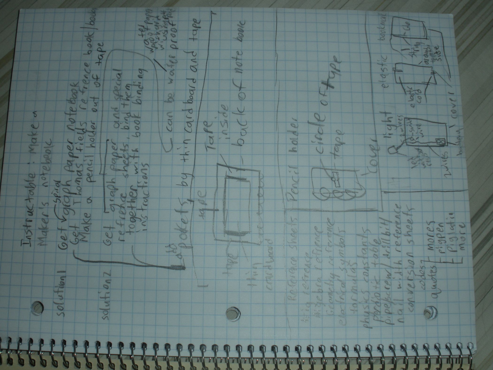 Make a Maker's Notebook : 5 Steps - Instructables