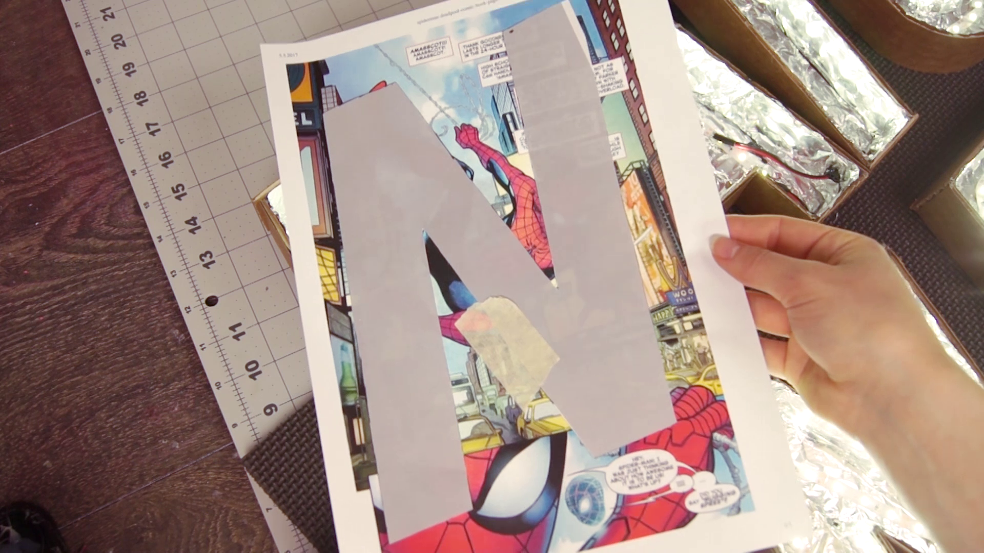 Comic Book LED Sign : 18 Steps (with Pictures) - Instructables