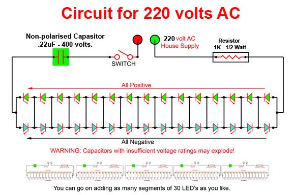 LED TUBE LIGHT (AC) : 3 Steps - Instructables