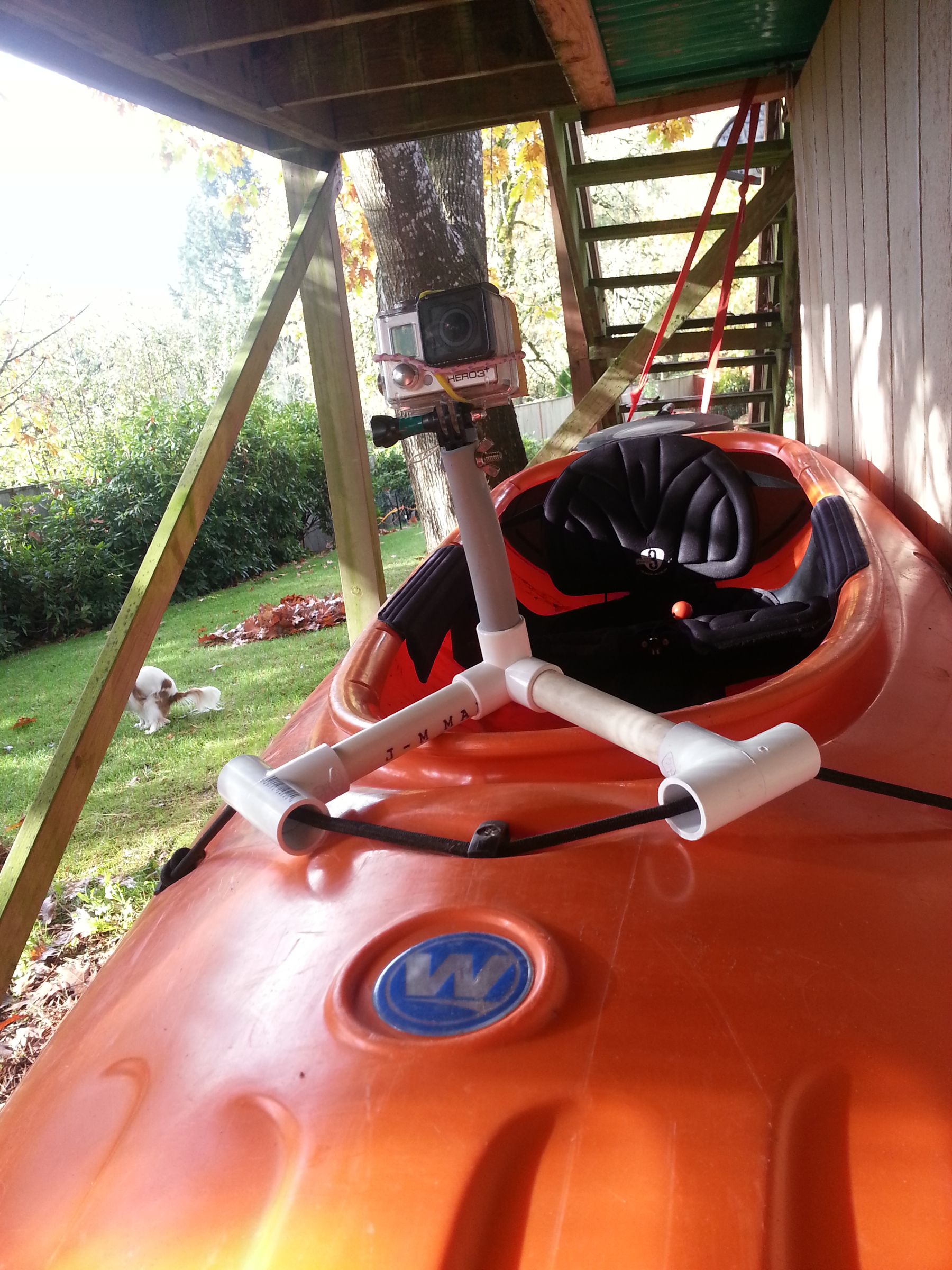 Heat-molded GoPro PVC Mount System : 4 Steps - Instructables