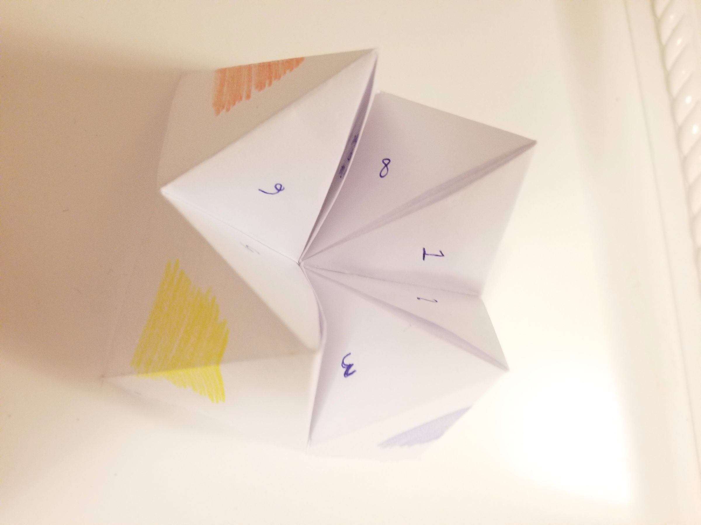 Origami: Fortune Teller : 16 Steps (with Pictures) - Instructables