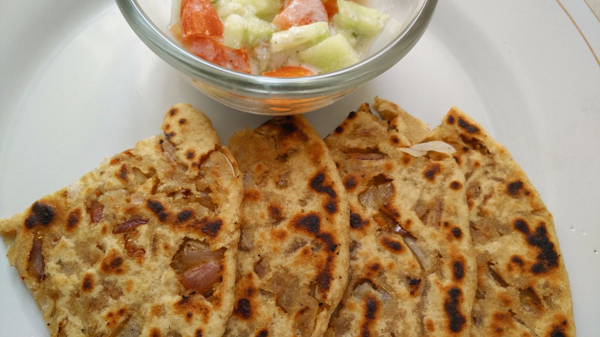 Tasty Crispy Punjabi Onion Paratha/ Bread Recipe - Instructables