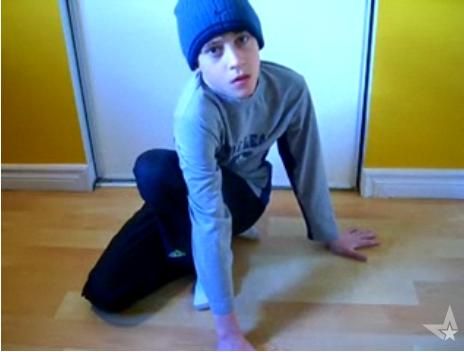 Breakdance Baby Freeze