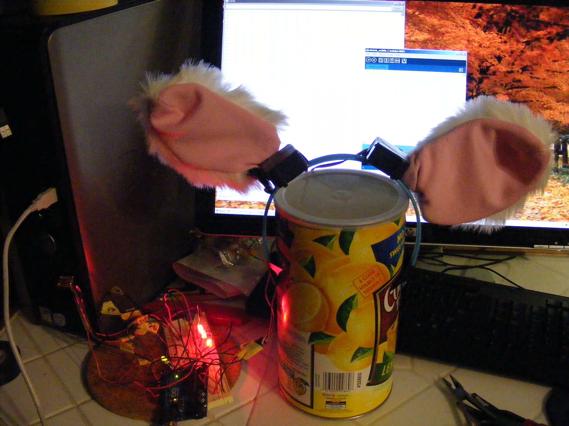 Necomimi Arduino Cat Ears : 8 Steps (with Pictures) - Instructables