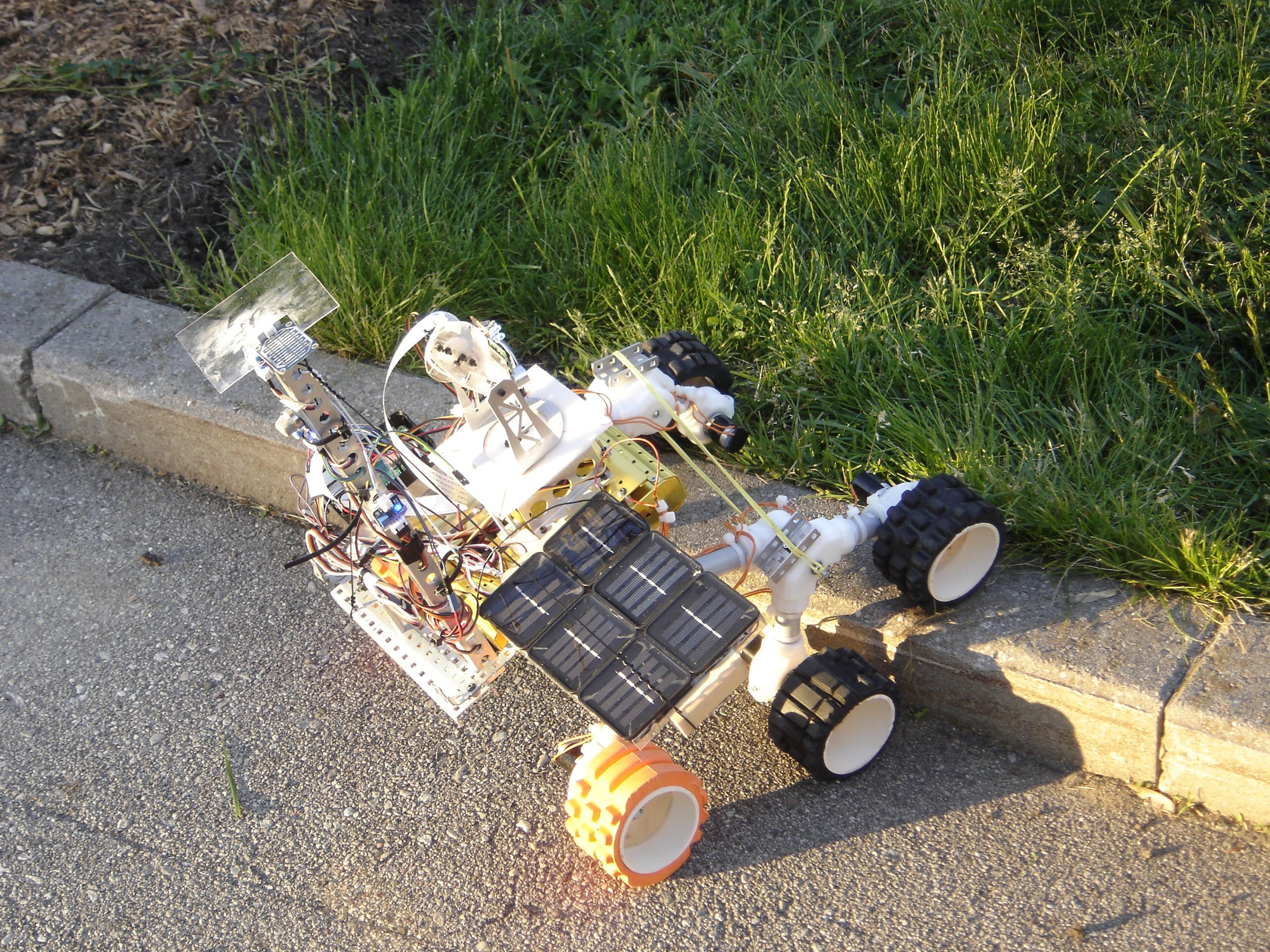 Homemade Mars Rover