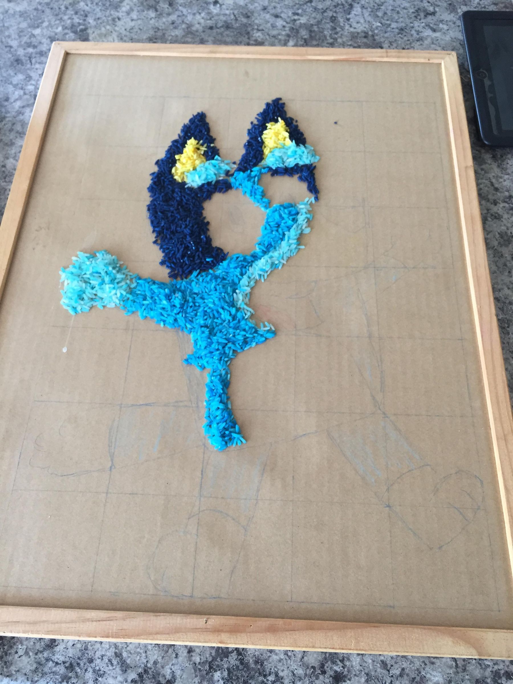 Rice Toss Art : 5 Steps - Instructables