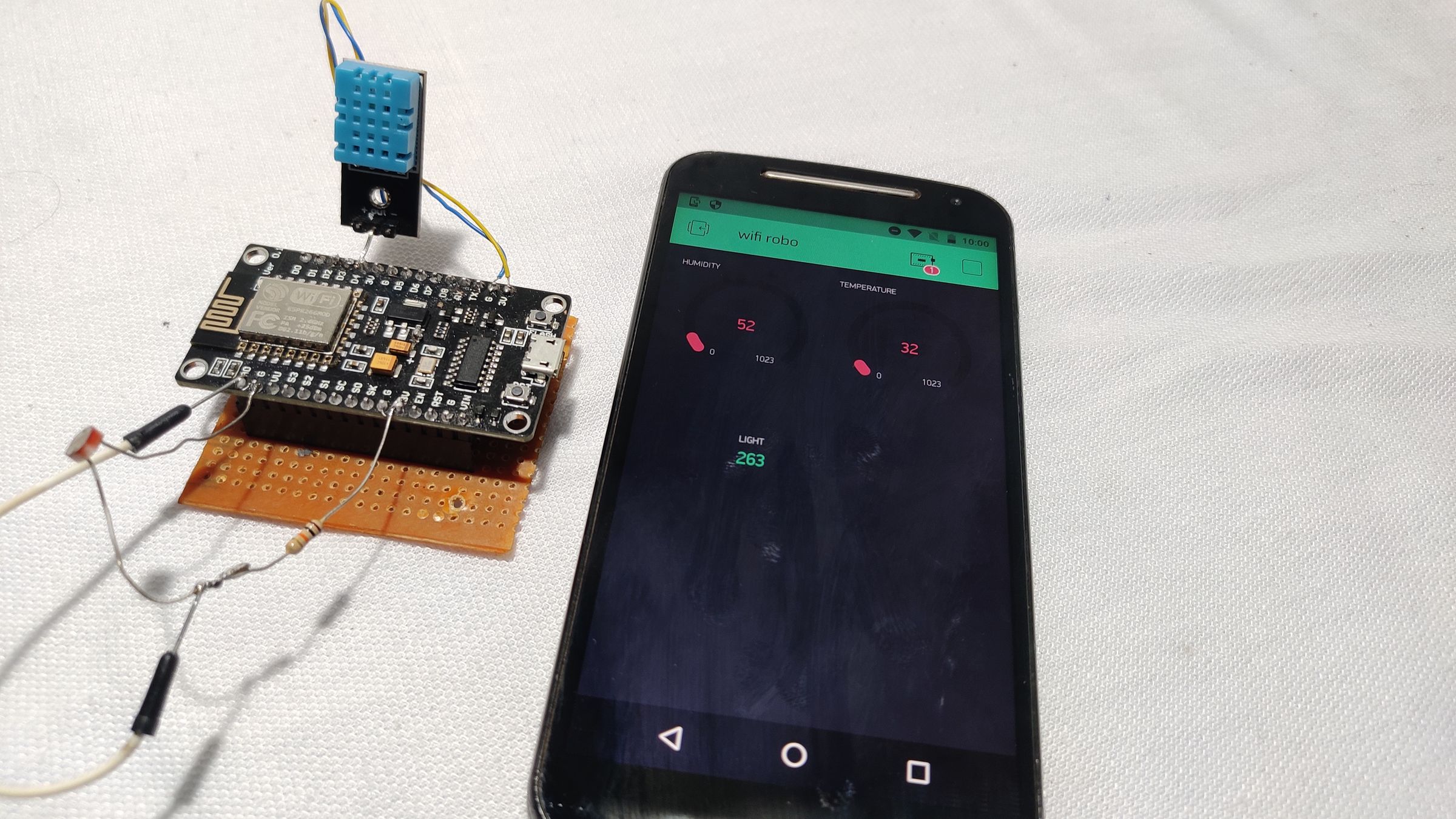 Wifi Controlled Multi Sensing Robot : 6 Steps - Instructables