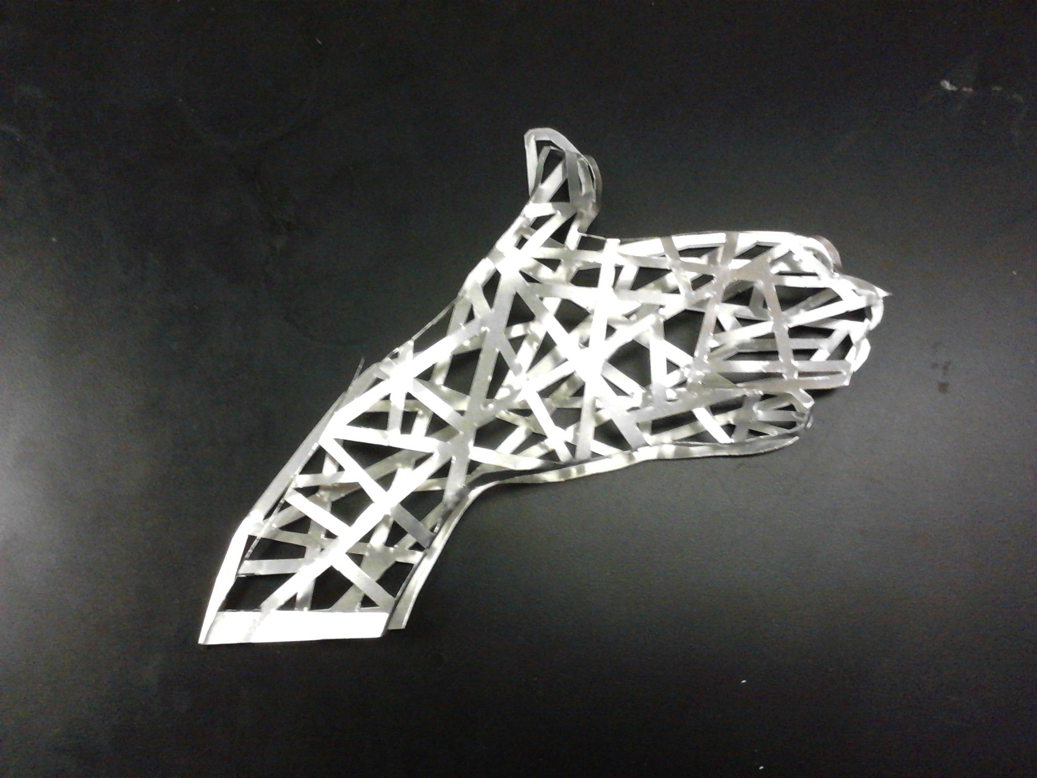 How to Chisel Aluminum Flashing Into Any Design or Sculpture : 10 Steps ...