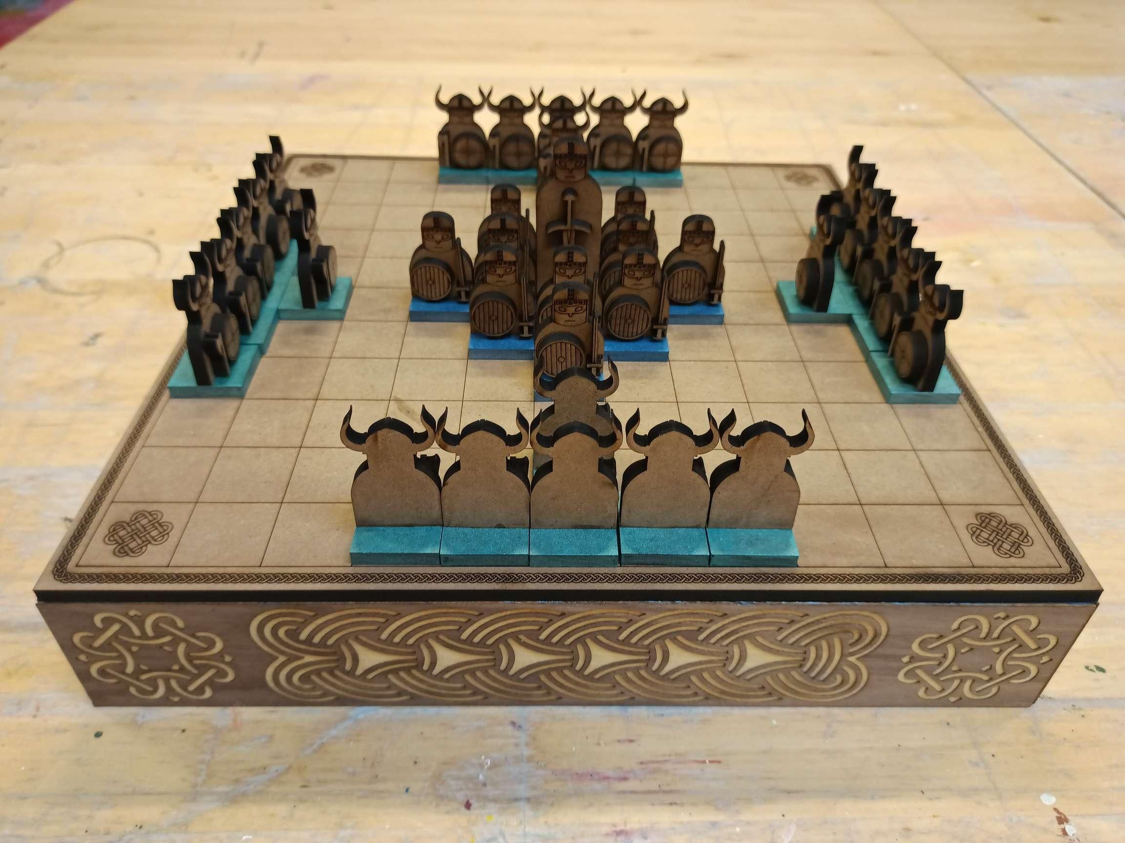 Laser Cut Viking Chess : 6 Steps (with Pictures) - Instructables