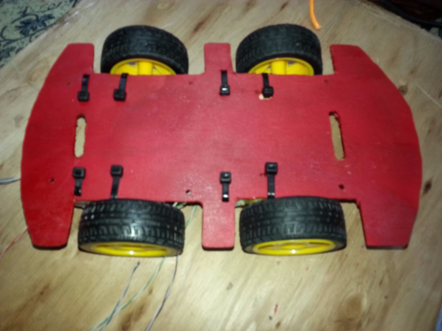 DIY 4WD Car Body for Arduino Robotics Projects and RC Cars : 6 Steps ...