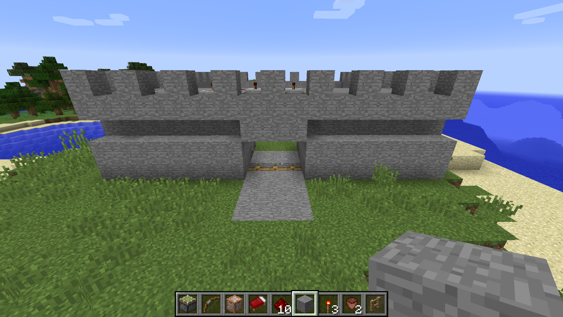 How to Build a Fortress House in Minecraft 1.8 : 9 Steps - Instructables