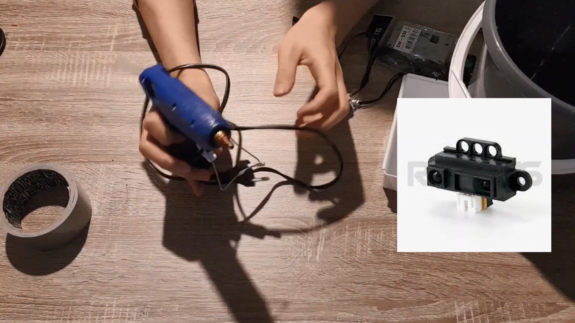 Trash Bin Robot - Giant Hungry Robot : 11 Steps (with Pictures ...