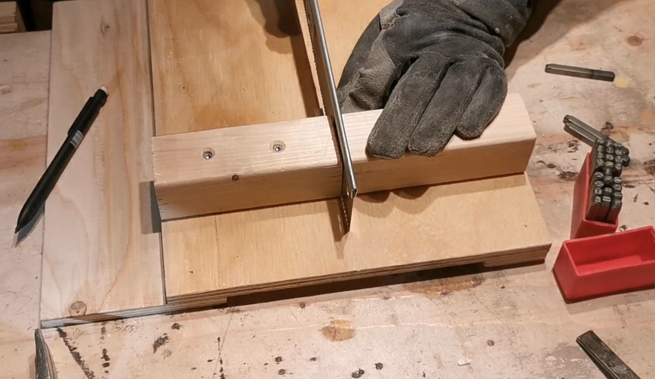 Improved Jig for Punching/Stamping Letters/Numbers Straight : 8 Steps ...