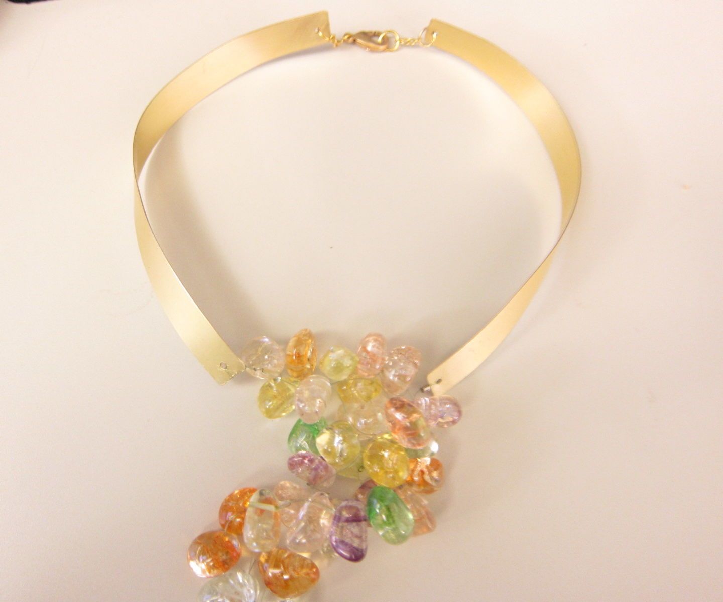 Avant Garde(ish) Brass Collar Necklace : 8 Steps (with Pictures ...
