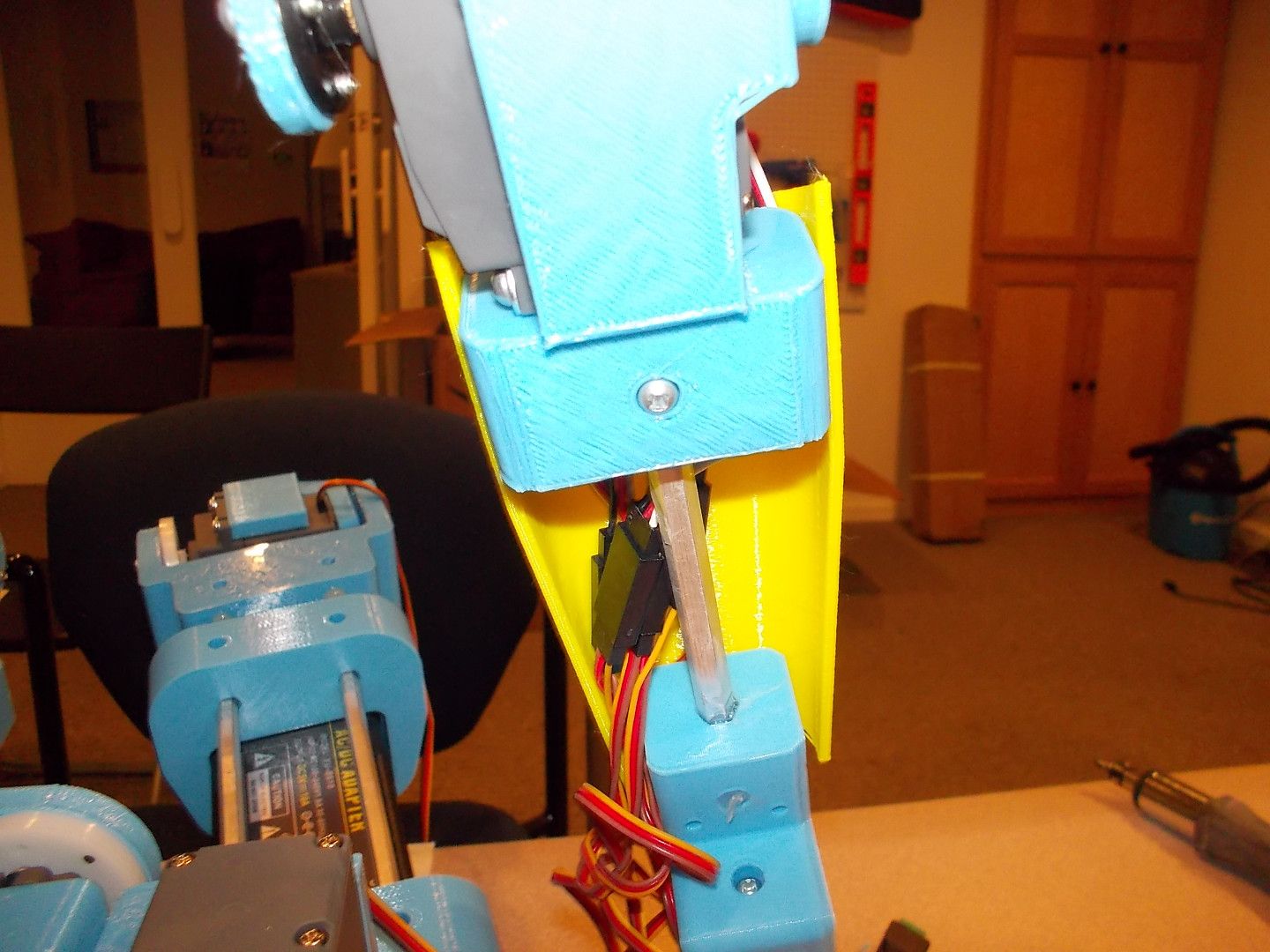 ASPIR: Full-Size 3D-Printed Humanoid Robot : 80 Steps (with Pictures ...