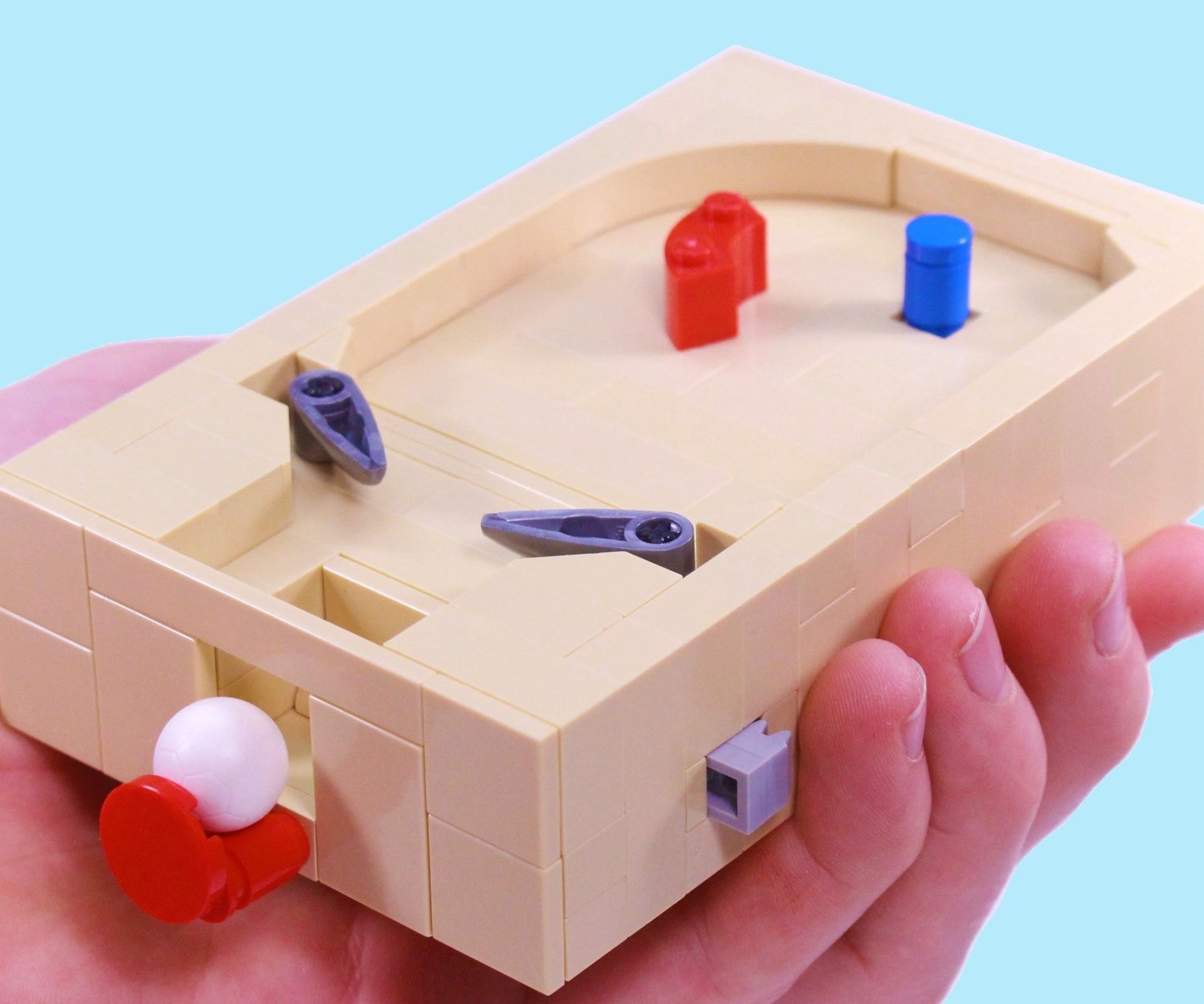 Working Mini Lego Pinball Machine : 15 Steps (with Pictures ...