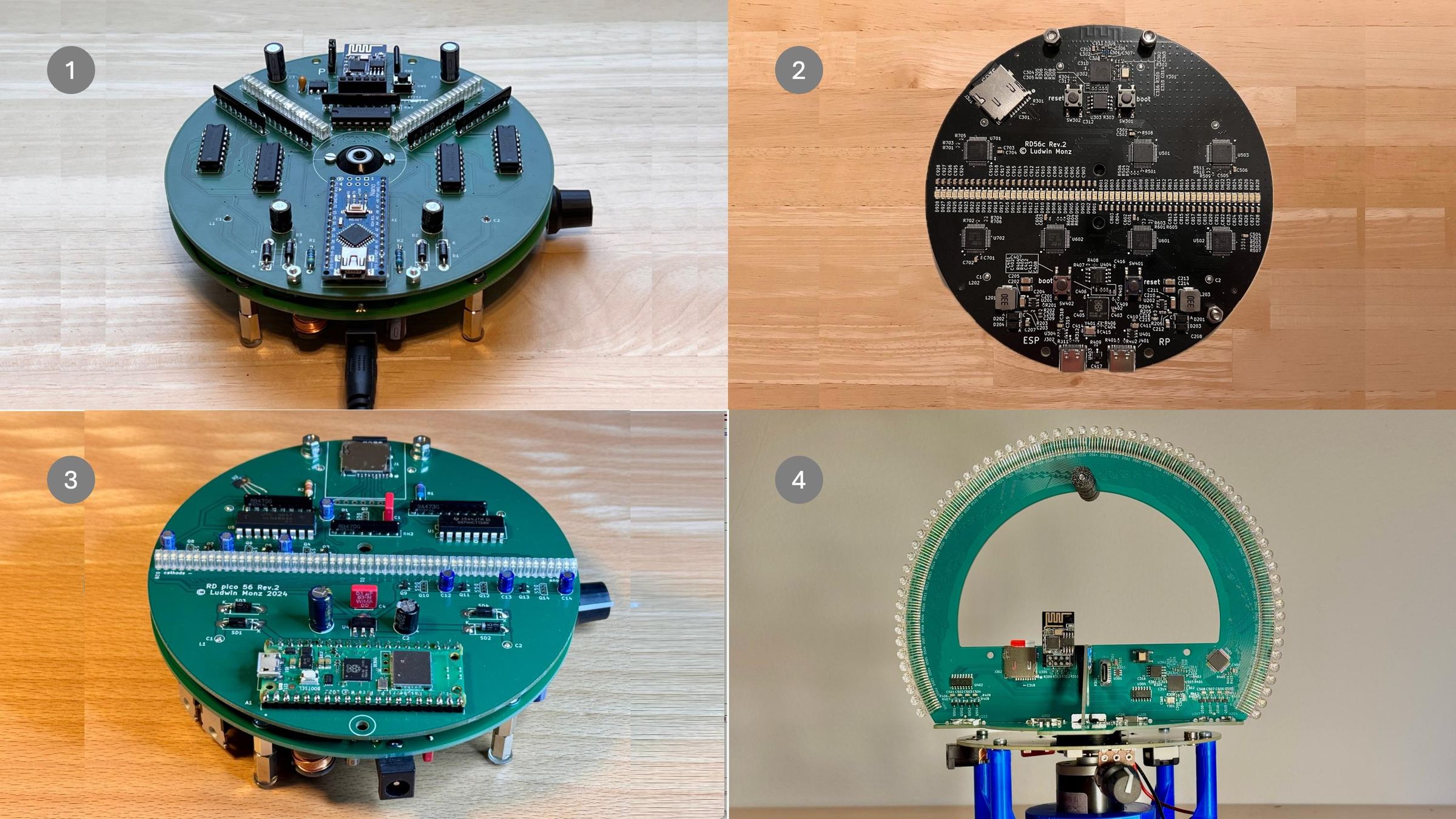 Rotating LED Sphere – Building a RP2040 POV Display Step by Step : 11 Steps (with Pictures ...