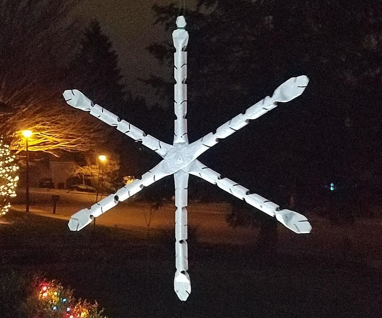Forever Snowflake Decor : 6 Steps (with Pictures) - Instructables