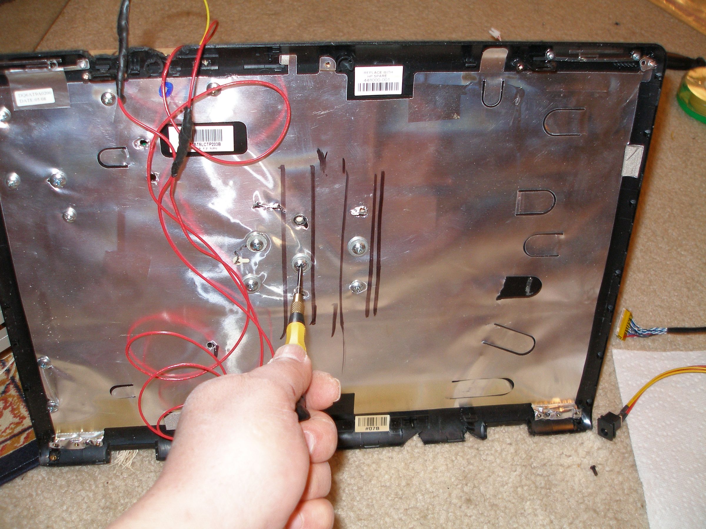 How to Convert a Laptop LCD Into an External Monitor. : 15 Steps (with ...