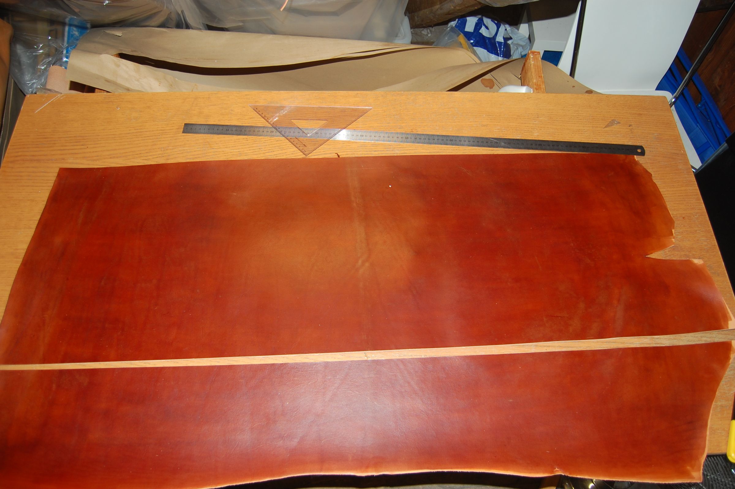 Classic Leather Briefcase With Accordion Gusset : 22 Steps (with ...