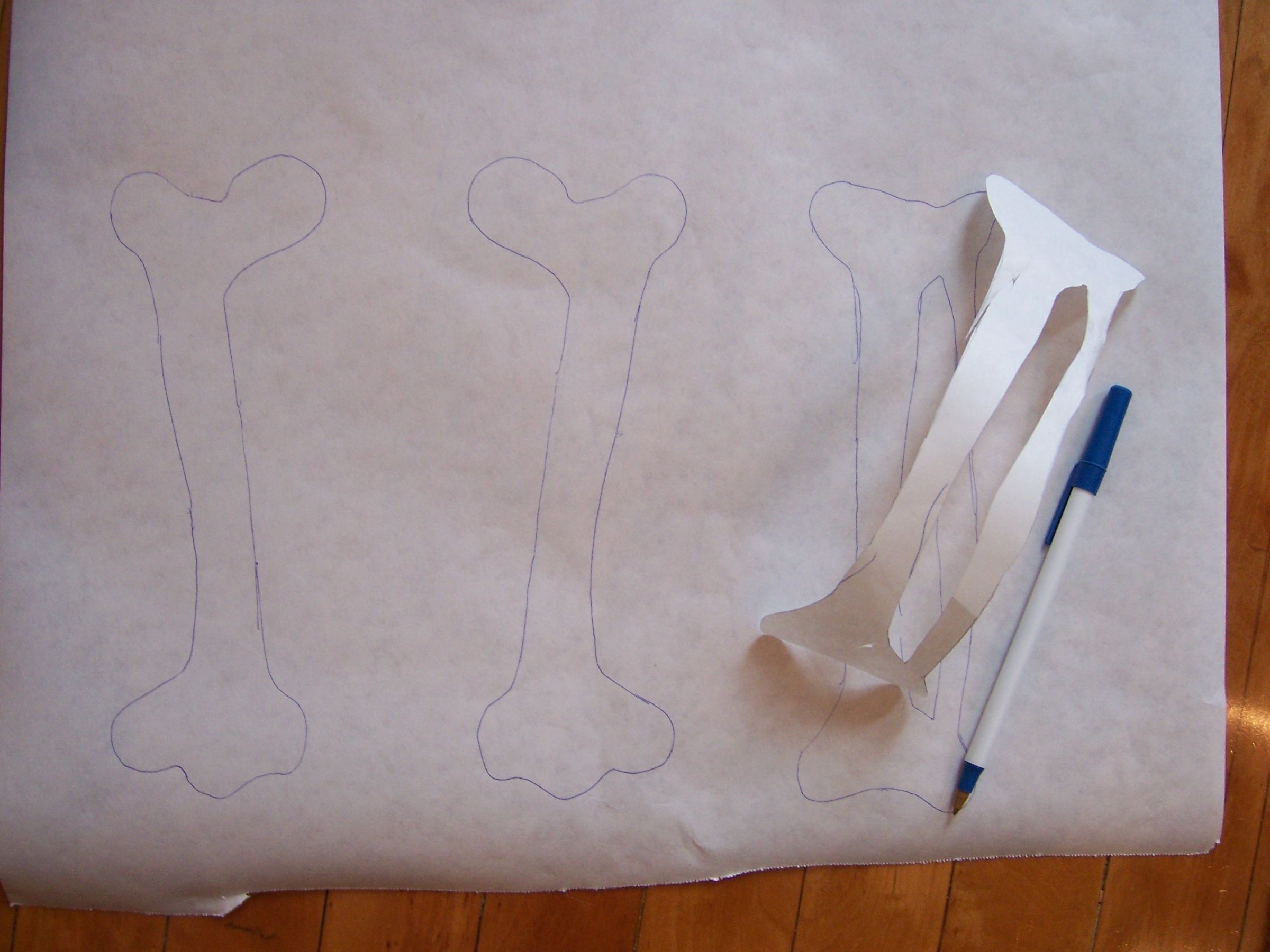 Freezer Paper Skeleton Costume : 7 Steps (with Pictures) - Instructables