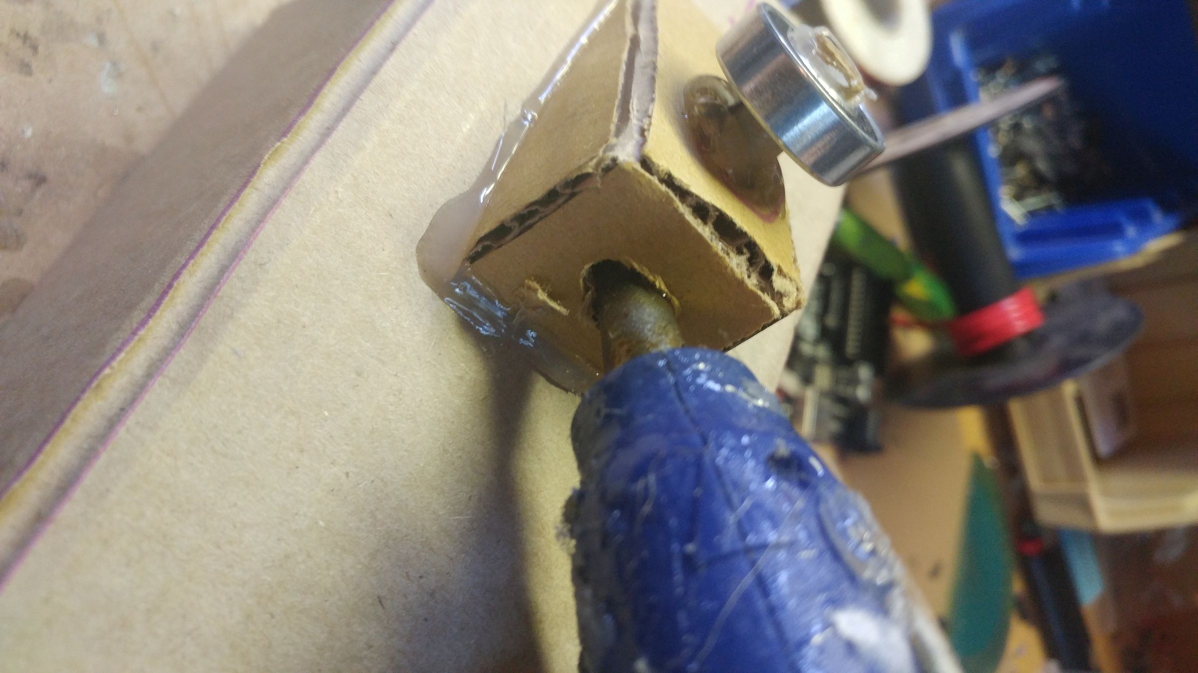 Rotating Cardboard Security Camera: Ceiling or Table With Plans : 16 ...