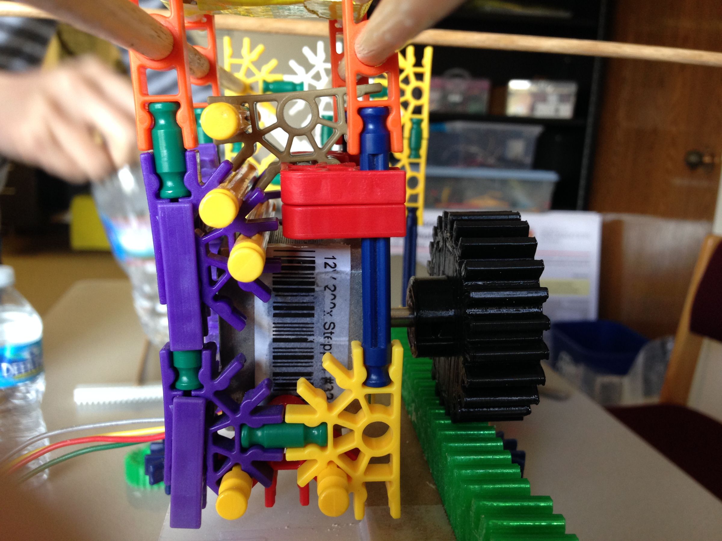 AtmoSPHERE (XY Table From K'nex + Human Movement Visualization) : 6 ...
