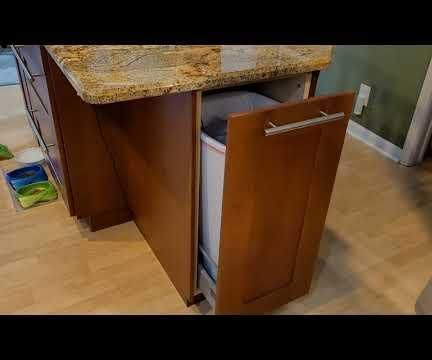 Automatic Opening Garbage Can Cabinet : 11 Steps (with Pictures ...