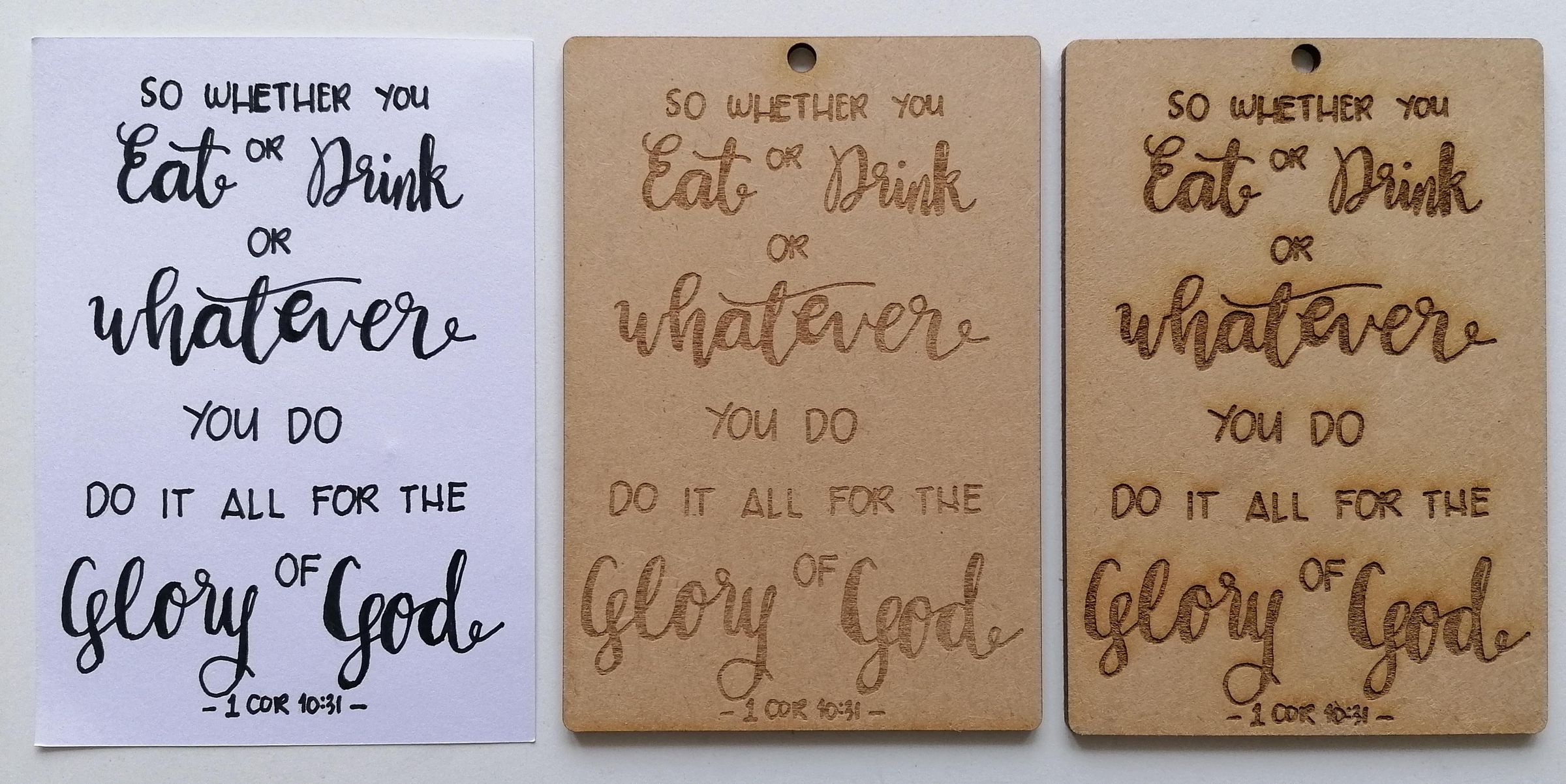 How to Laser Engrave Handwritten Calligraphy : 14 Steps - Instructables