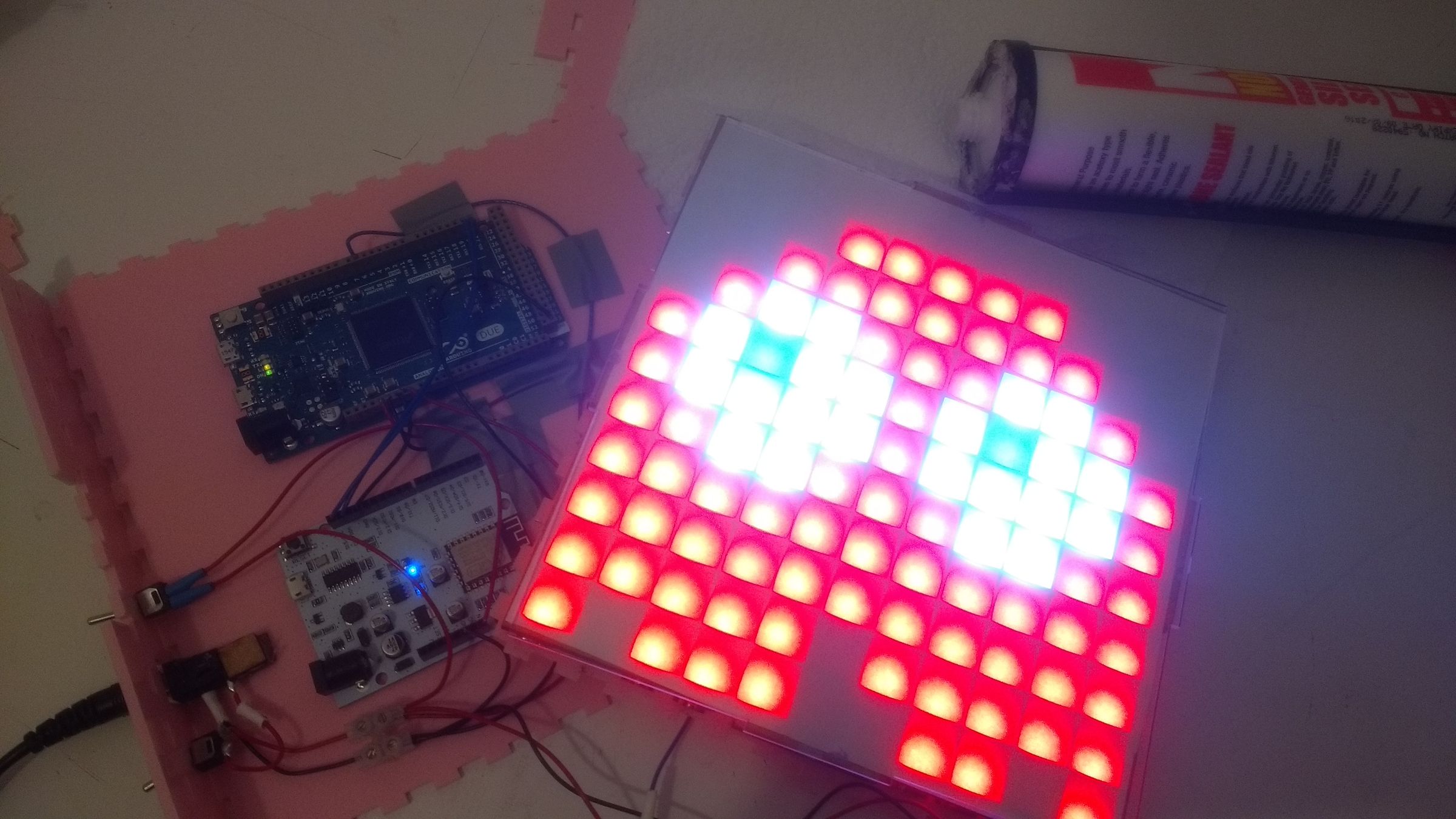 Simple Wi-Fi Controlled LED Matrix : 25 Steps (with Pictures ...