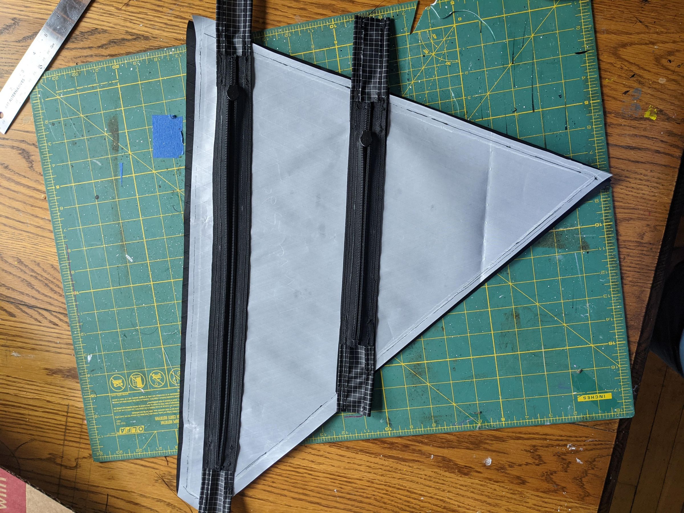 Bicycle Frame Bag for Bike Packing Hooligans : 5 Steps (with Pictures ...