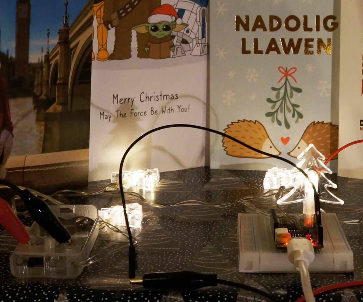 PWM Brightness Control of Small Christmas Lights Using Enable Feature ...