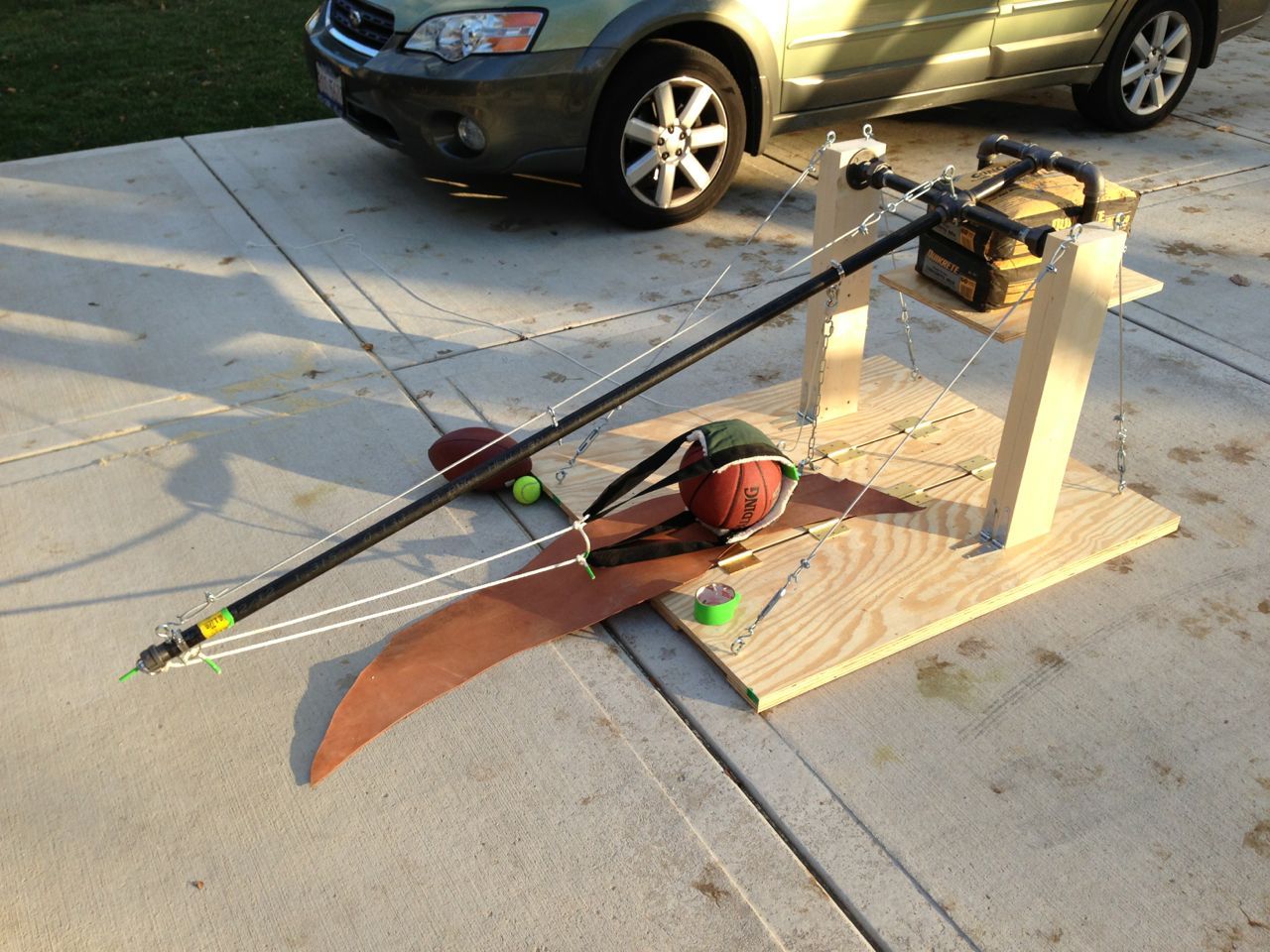Portable Pumpkin Catapult : 10 Steps (with Pictures) - Instructables