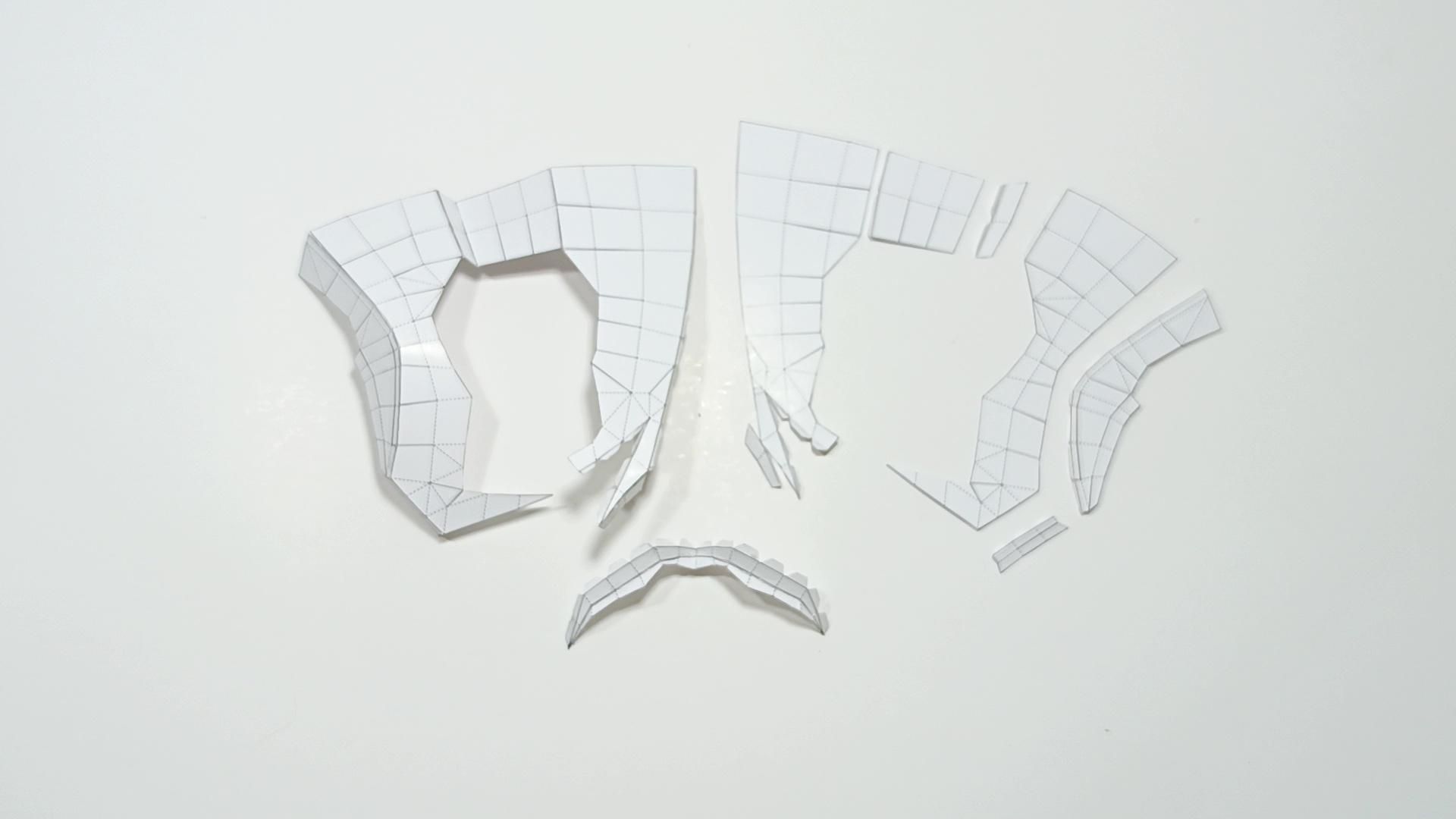 Paper Oni Mask : 45 Steps (with Pictures) - Instructables