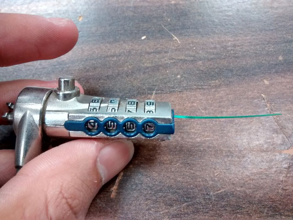 Decode (pick) Targus Defcon CL Laptop Lock : 6 Steps - Instructables