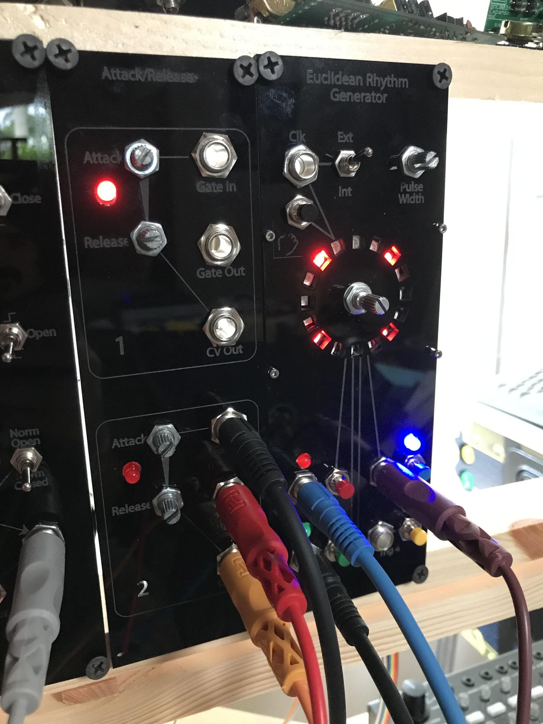 Euclidean Rhythm Drum or Synth Sequencer Module : 6 Steps (with ...