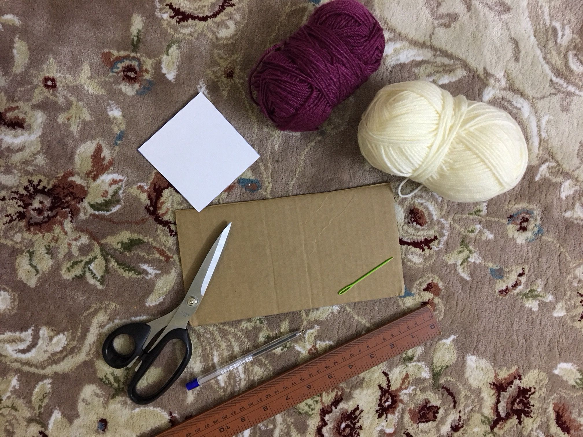 Woven Coasters Using Cardboard As a Loom : 8 Steps (with Pictures ...