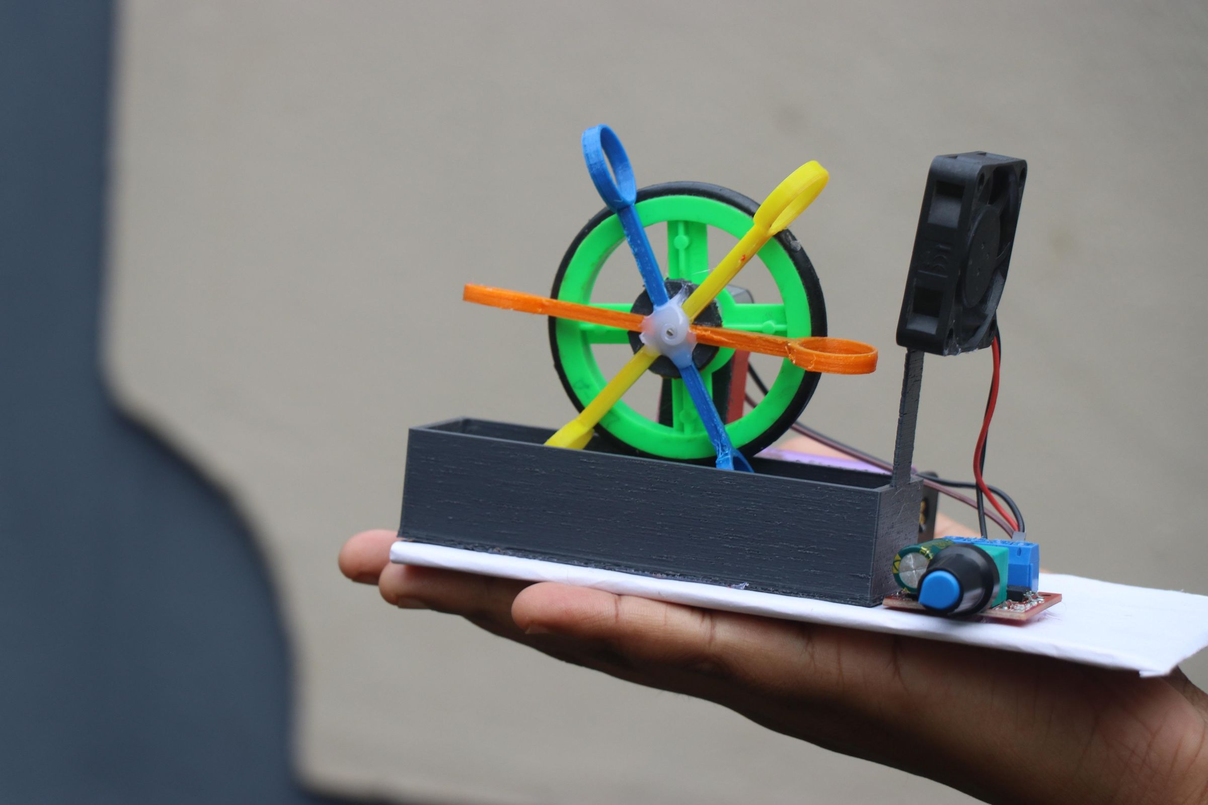 How to Make Mini 3D Printed Bubble Blower Machine With Bubble Control : 6 Steps (with Pictures ...