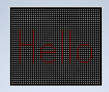 Modernized Lite Brite With Customizable Text and Designs : 5 Steps ...