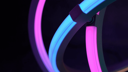 LUMA ORB Space Ring-Lamp - Mesmerizing Lamp With Rotatable Light Rings ...