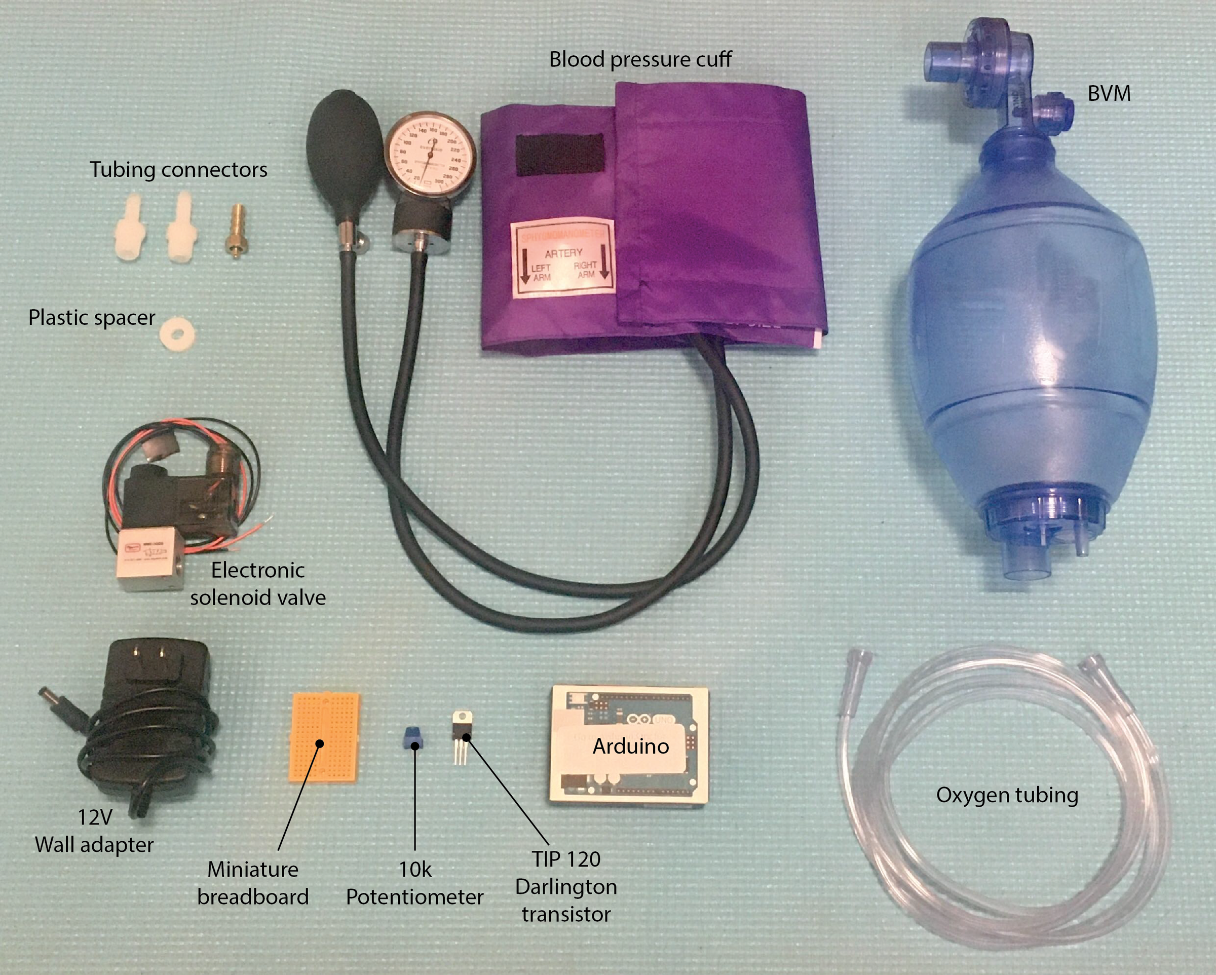 DIY Ventilator Using Common Medical Supplies : 8 Steps - Instructables