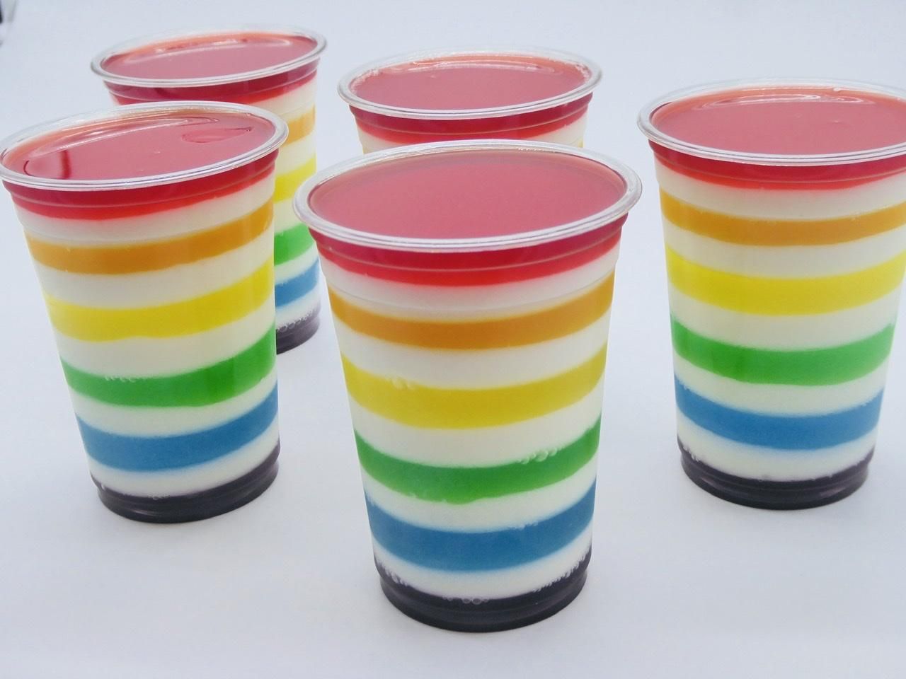 Layered Rainbow Jello : 7 Steps (with Pictures) - Instructables