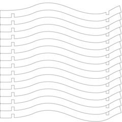 "Wave of Light"-Sustainable Flat Pack Chandelier Shade Design : 6 Steps ...