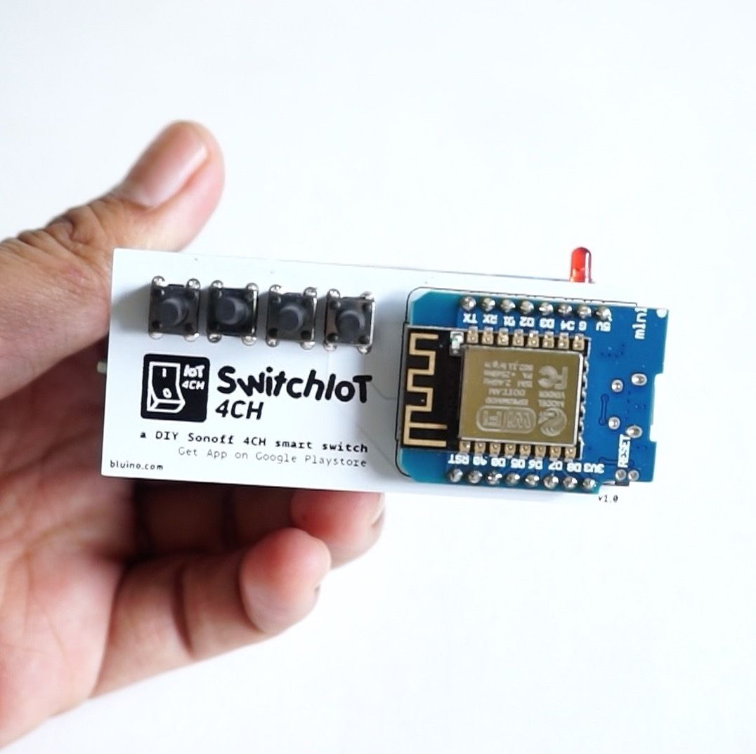 Make Blynk Switch IoT 4CH Only Use Smartphone (ESP8266 Loader) : 15 ...