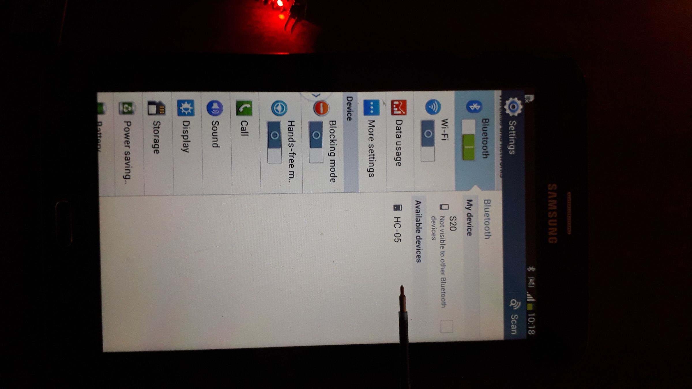 Arduino and Mobile Bluetooth Communication (messenger) : 8 Steps ...