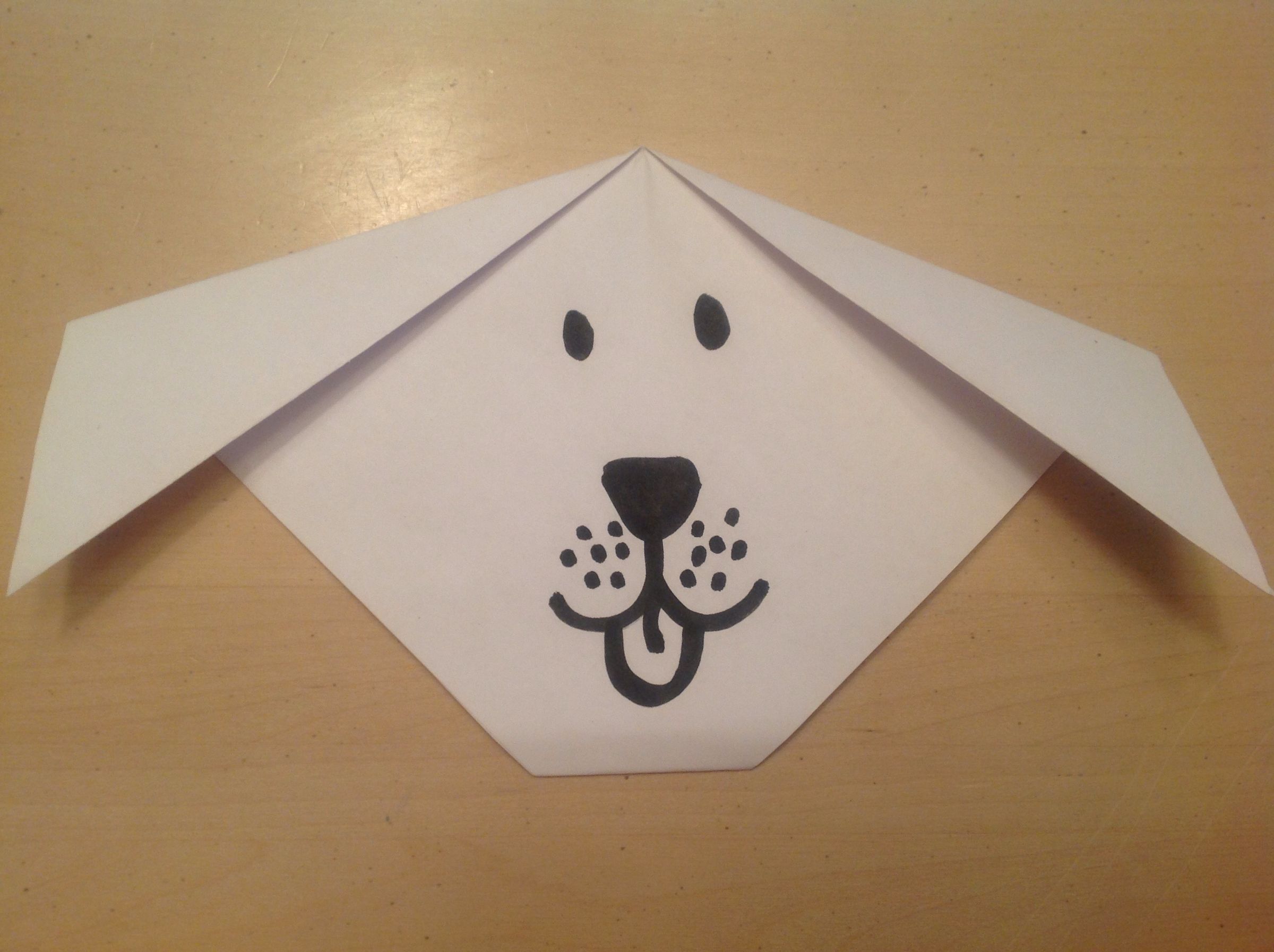 How to Make a Simple Origami Dog : 4 Steps - Instructables