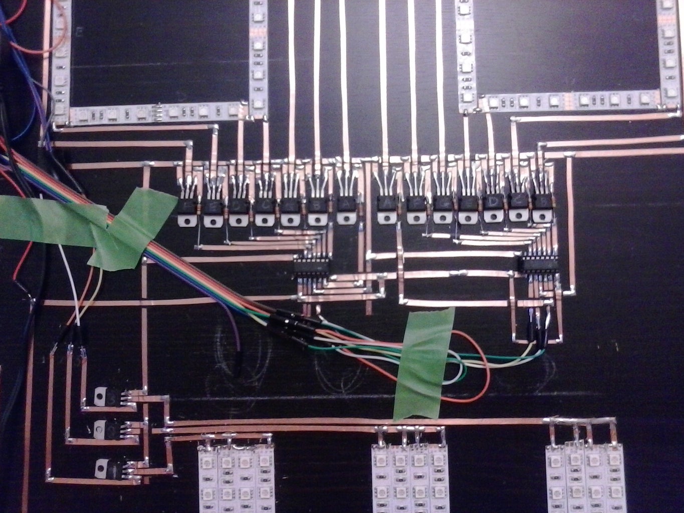 Remote Controlled Arduino Scoreboard Using Led Strips 14 Steps With Pictures Instructables
