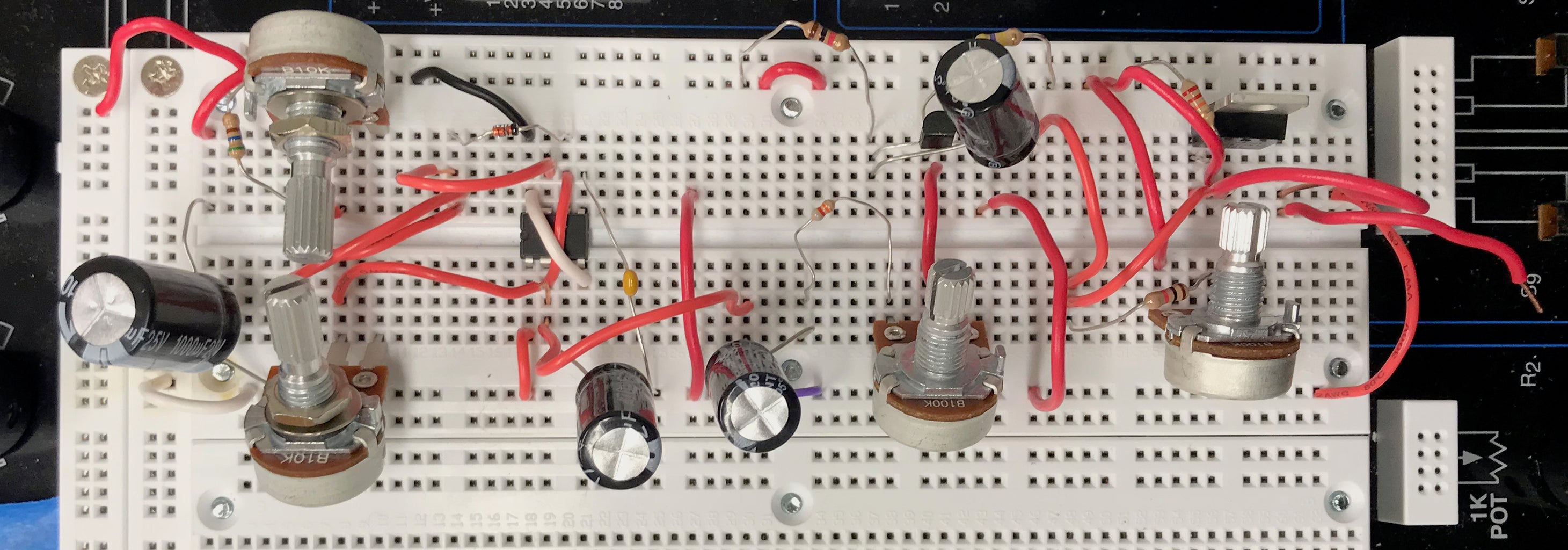 Pulsating Led Using A 555 Timer And Potentiometers 4 Steps