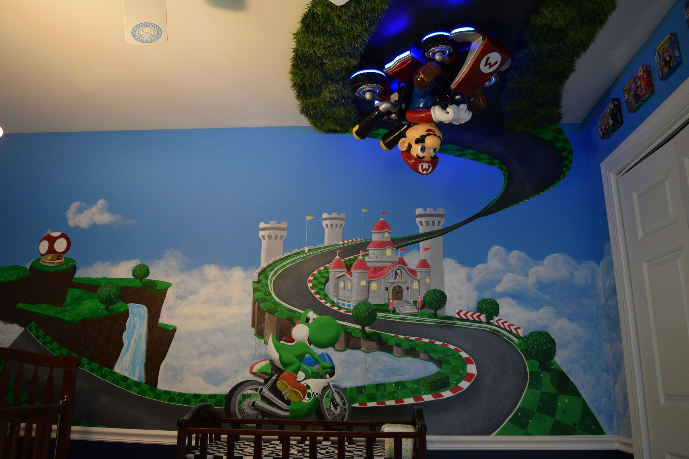 Mario Kart 8 Themed Room : 13 Steps (with Pictures) - Instructables