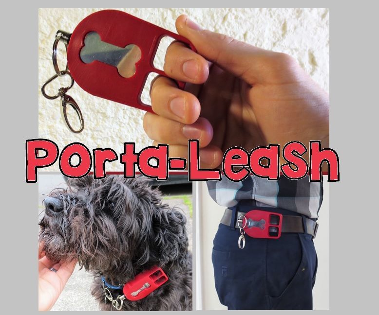Porta-Leash: Wearable Pocket Sized Retracting Leash : 5 Steps (with ...